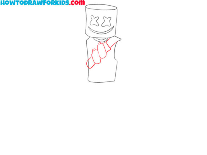 How to Draw Marshmallow from Fortnite - Drawing Tutorial For Kids