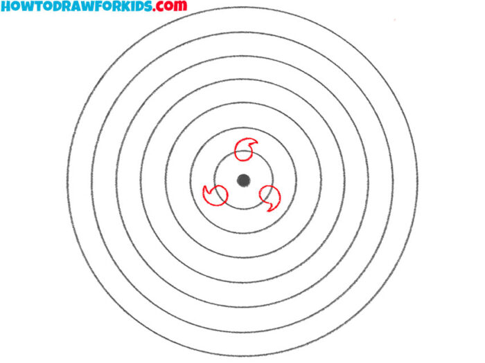 How to Draw Rinnegan - Easy Drawing Tutorial For Kids