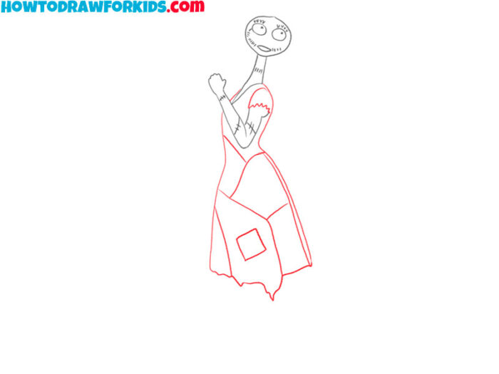 How to Draw Sally (The Nightmare Before Christmas)