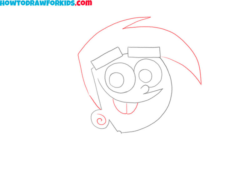 How to Draw Timmy Turner - Easy Drawing Tutorial For Kids