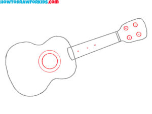 How to Draw a Ukulele - Easy Drawing Tutorial For Kids