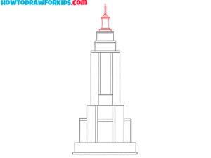 How to Draw the Empire State Building - Drawing Tutorial For Kids
