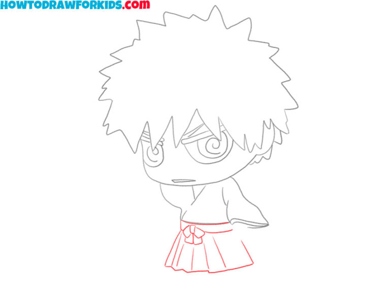 How to Draw Ichigo - Easy Drawing Tutorial For Kids