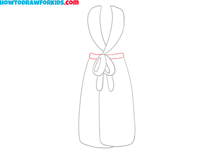 How to Draw a Bathrobe - Easy Drawing Tutorial For Kids