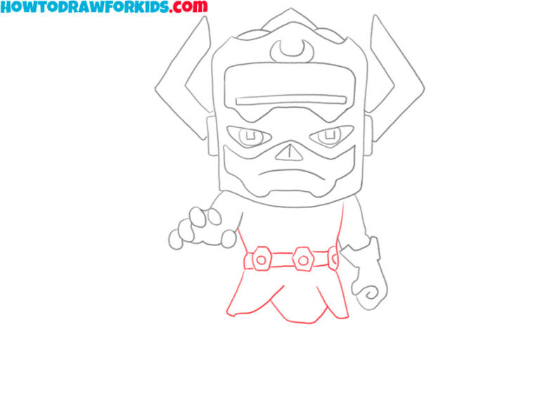 How to Draw Galactus - Easy Drawing Tutorial For Kids