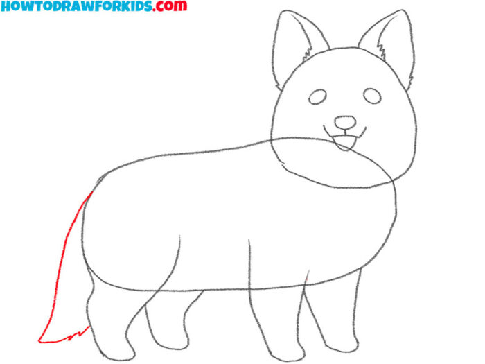 How to Draw a Border Collie - Easy Drawing Tutorial For Kids