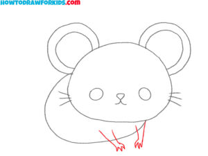 How to Draw a Cartoon Mouse - Easy Drawing Tutorial For Kids