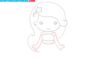 How to Draw a Cute Mermaid - Easy Drawing Tutorial For Kids