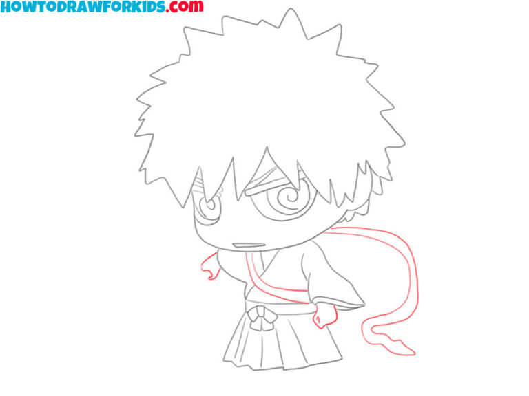 How to Draw Ichigo - Easy Drawing Tutorial For Kids
