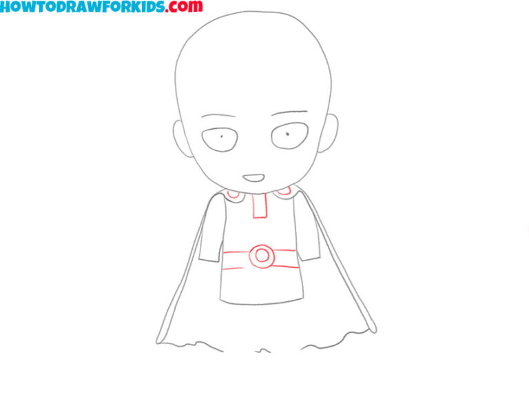 How to Draw One Punch Man - Easy Drawing Tutorial For Kids