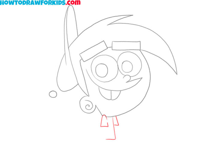 How to Draw Timmy Turner - Easy Drawing Tutorial For Kids
