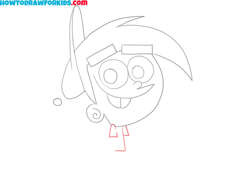 How to Draw Timmy Turner - Easy Drawing Tutorial For Kids