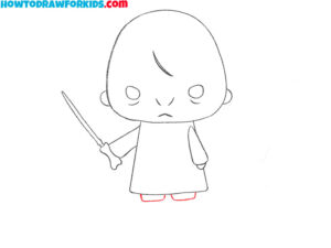 How to Draw Voldemort - Easy Drawing Tutorial For Kids