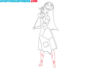 How to Draw Sally (The Nightmare Before Christmas)