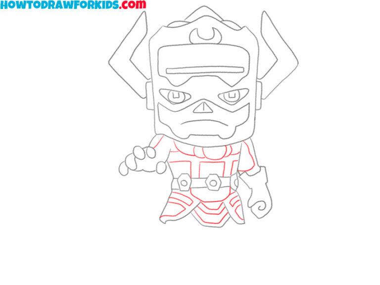 How to Draw Galactus - Easy Drawing Tutorial For Kids