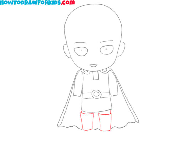 How to Draw One Punch Man - Easy Drawing Tutorial For Kids