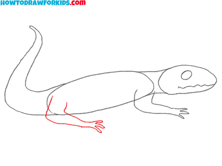 How to Draw a Reptile - Easy Drawing Tutorial For Kids