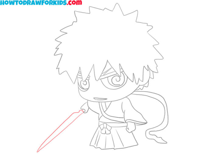How to Draw Ichigo - Easy Drawing Tutorial For Kids