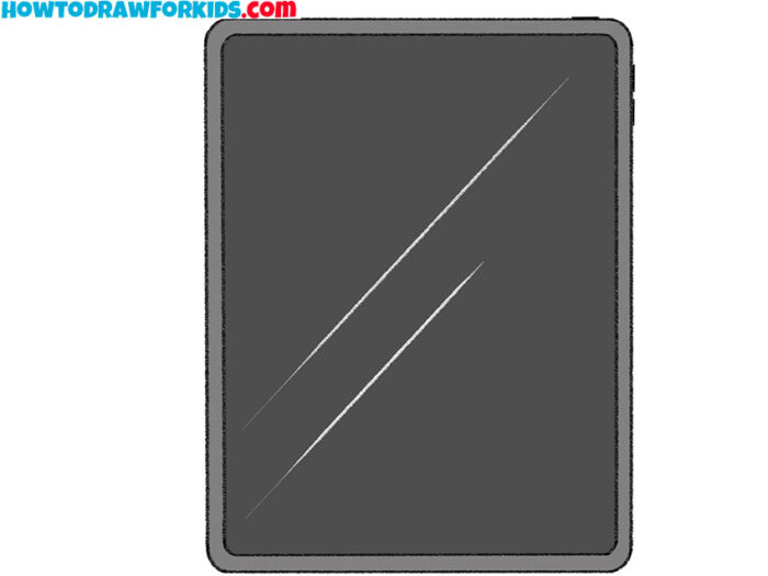 How to Draw an iPad - Easy Drawing Tutorial For Kids