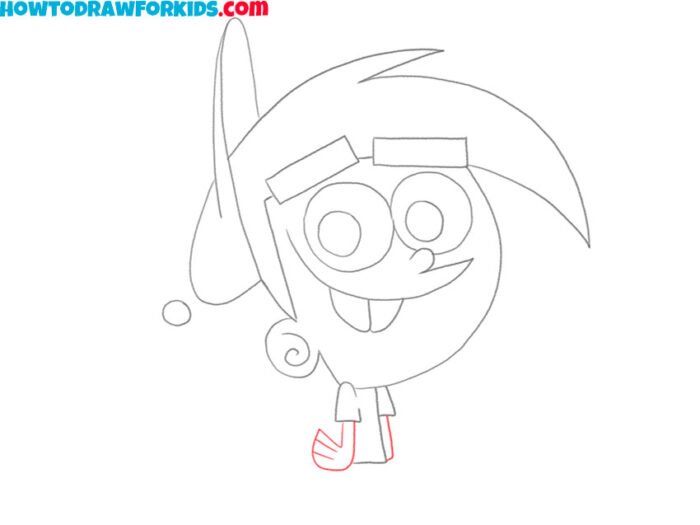 How to Draw Timmy Turner - Easy Drawing Tutorial For Kids