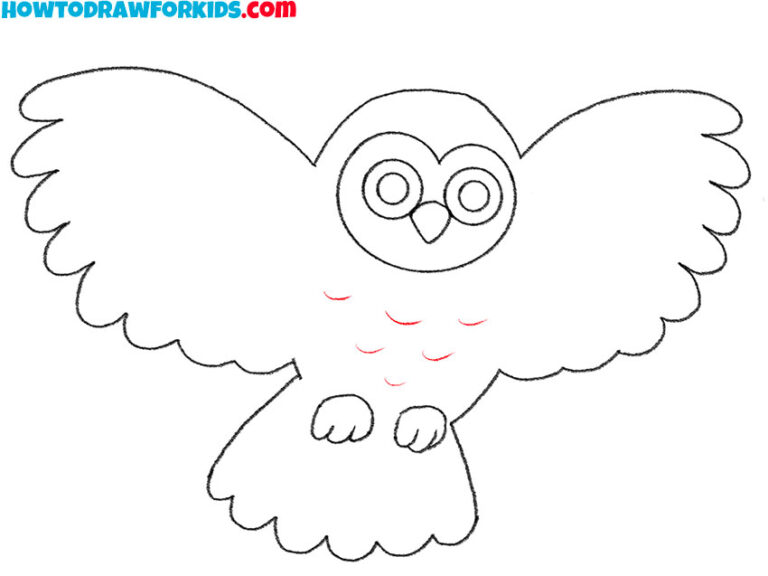 How to Draw a Cartoon Owl - Easy Drawing Tutorial For Kids