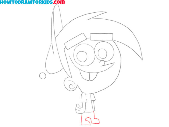 How to Draw Timmy Turner - Easy Drawing Tutorial For Kids