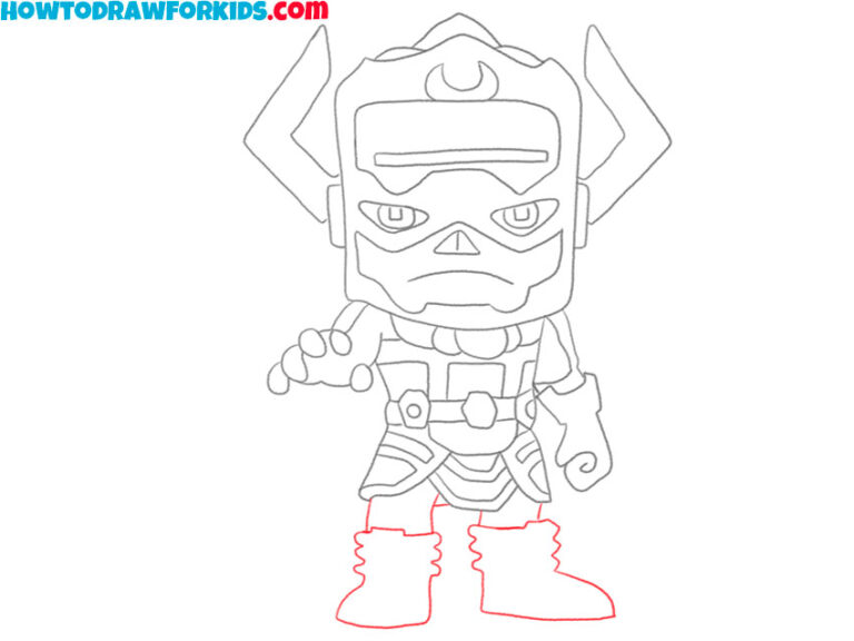 How to Draw Galactus - Easy Drawing Tutorial For Kids
