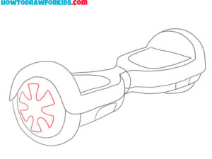 How to Draw a Hoverboard - Easy Drawing Tutorial For Kids