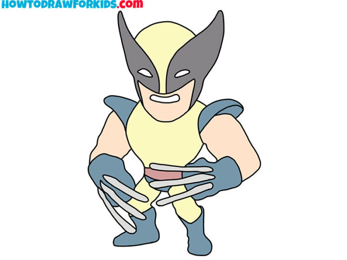How to Draw X-Men - Easy Drawing Tutorial For Kids