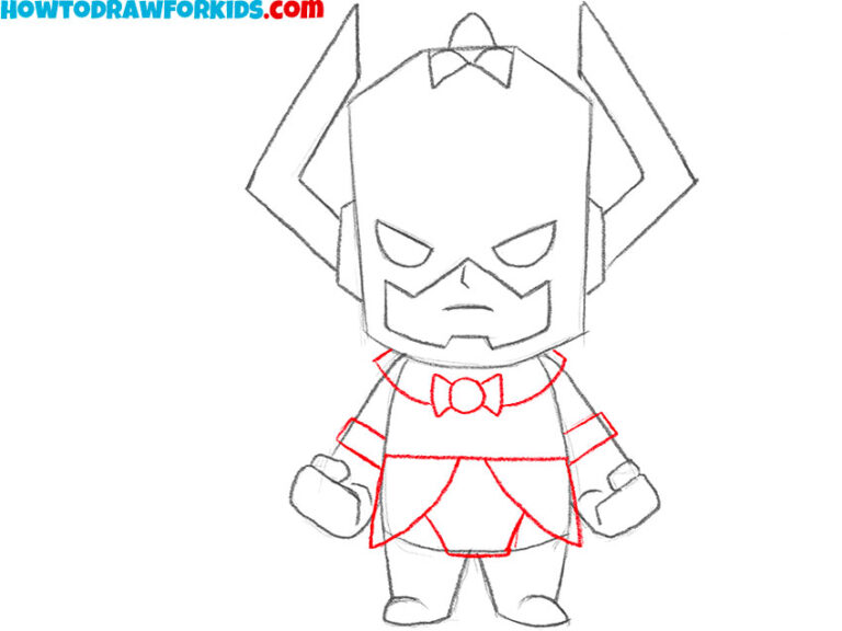 How to Draw Galactus - Easy Drawing Tutorial For Kids