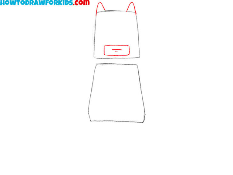 How to Draw Lego Batman - Easy Drawing Tutorial For Kids