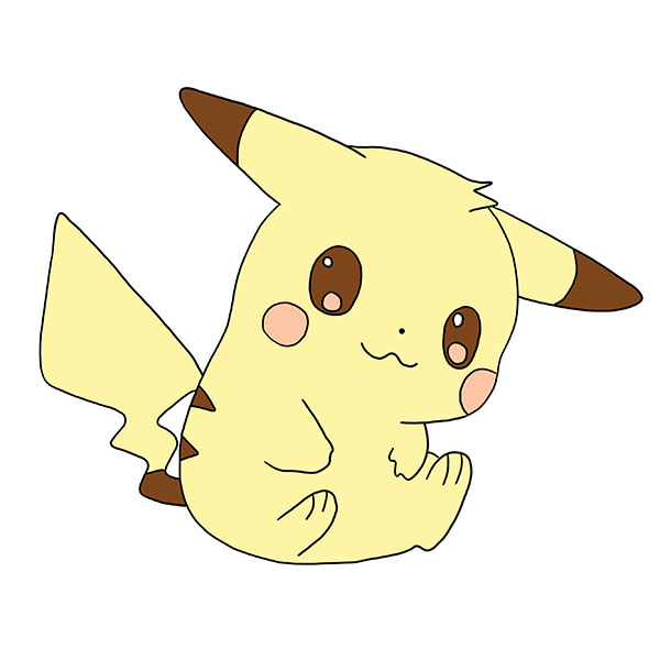 Cute Pikachu Face Drawing Easy Infoupdate Cute Pikachu Face Drawing Easy Infoupdate