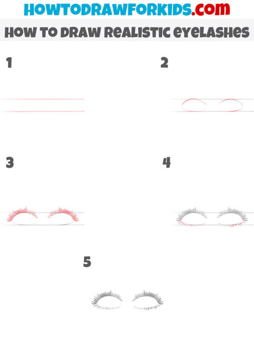 How to Draw Eyelashes - Easy Drawing Tutorial For Kids