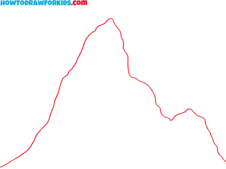 How to Draw an Iceberg - Easy Drawing Tutorial For Kids