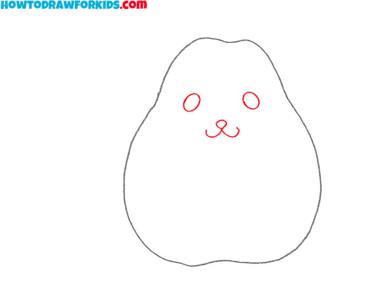 How to Draw a Chinchilla - Easy Drawing Tutorial For Kids