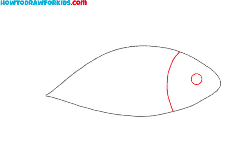 How to Draw a Small Fish - Easy Drawing Tutorial For Kids