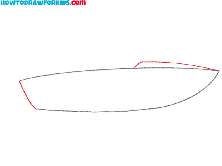 How to Draw a Speedboat - Easy Drawing Tutorial For Kids
