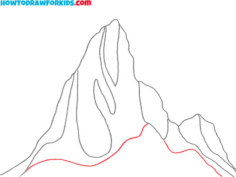 How to Draw an Iceberg - Easy Drawing Tutorial For Kids