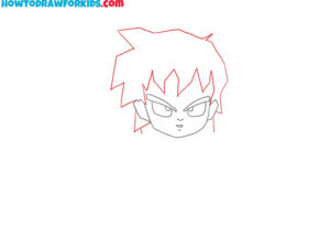How to Draw Gohan - Easy Drawing Tutorial For Kids