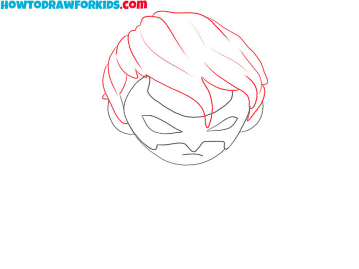 How to Draw Nightwing - Easy Drawing Tutorial For Kids