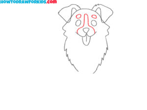 How to Draw an Australian Shepherd - Drawing Tutorial For Kids