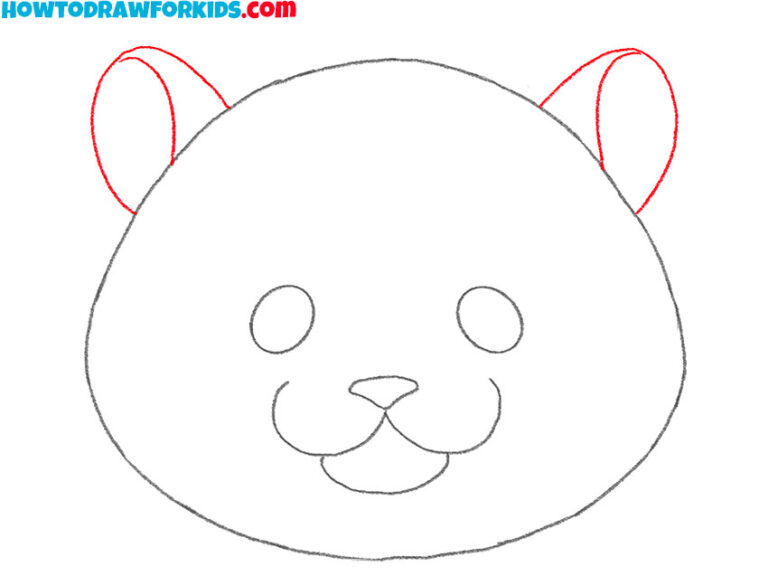 How to Draw a Tiger Head - Easy Drawing Tutorial For Kids