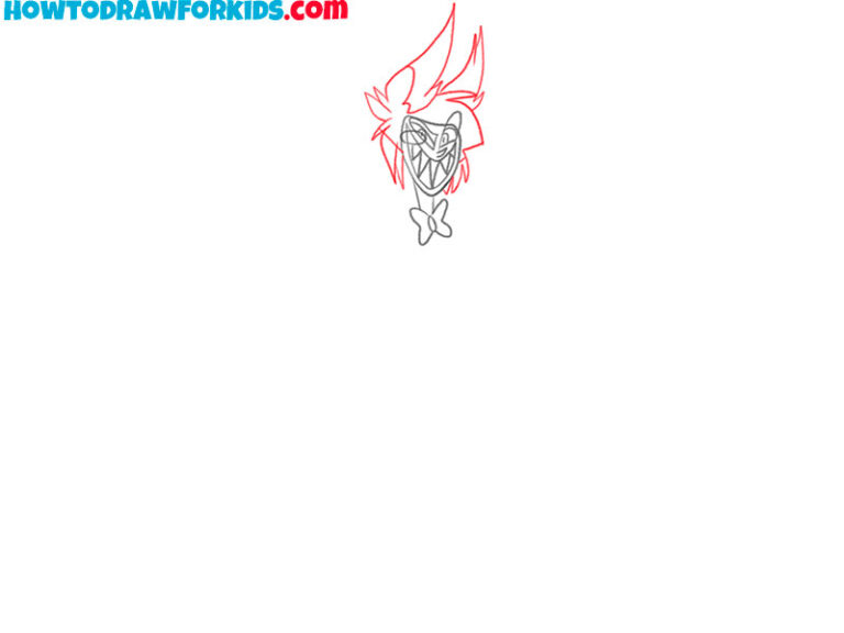 How to Draw Alastor - Easy Drawing Tutorial For Kids