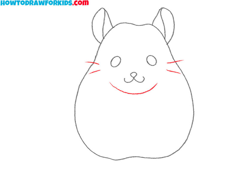 How to Draw a Chinchilla - Easy Drawing Tutorial For Kids