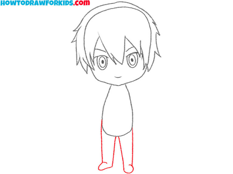 How to Draw Kirito - Easy Drawing Tutorial For Kids