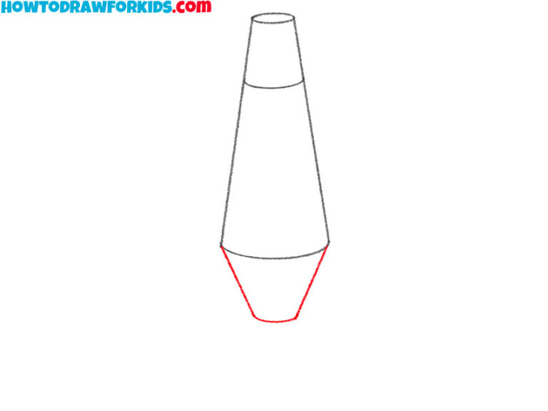 How to Draw a Lava Lamp - Easy Drawing Tutorial For Kids