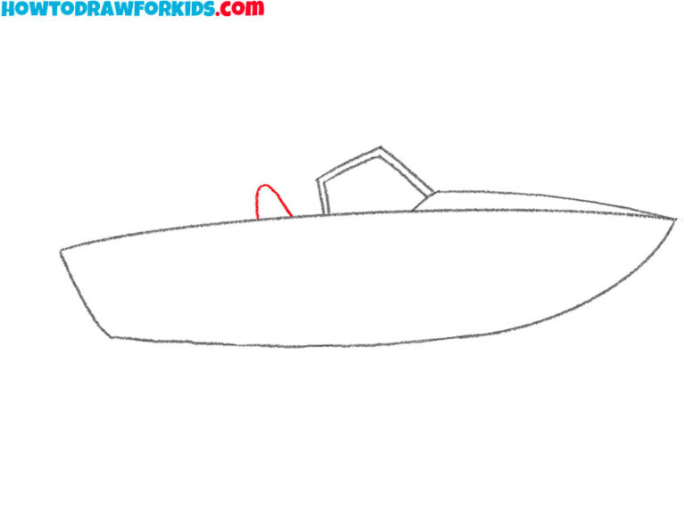 How to Draw a Speedboat - Easy Drawing Tutorial For Kids