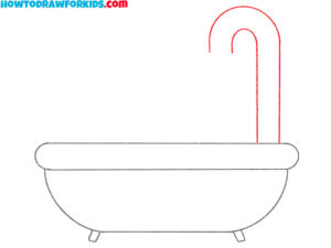 How to Draw a Bath - Easy Drawing Tutorial For Kids