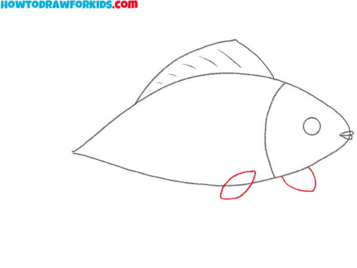 How to Draw a Small Fish - Easy Drawing Tutorial For Kids