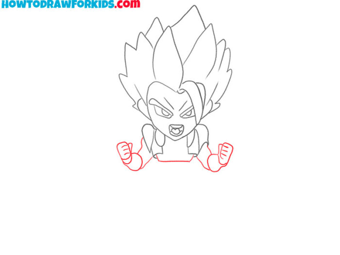 How to Draw Gogeta - Easy Drawing Tutorial For Kids
